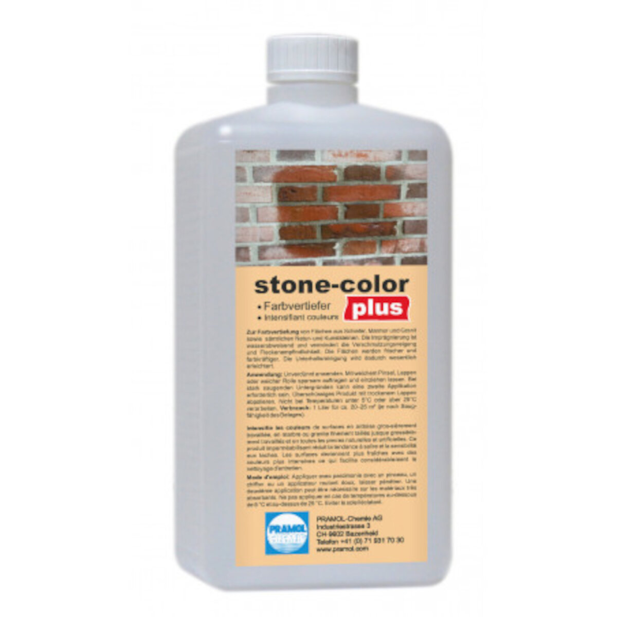 Pramol - Stone-Color plus Intensiven Farbvertonung, 1l (12), 33,49