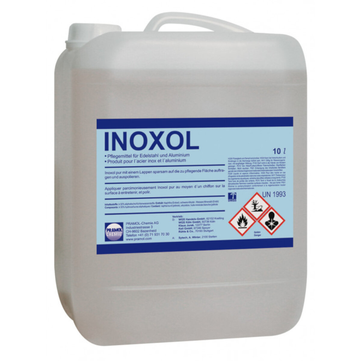 Pramol - Inoxol Edelstahlpflege 10l, 94,24